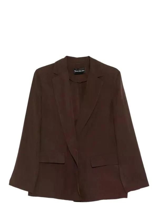 PENNYBLACK Flap-pocket Blazer - Brown