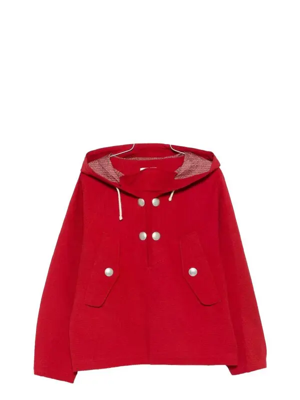 CRAIG GREEN Front-pocket Hoodie - Red
