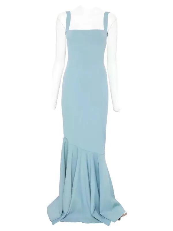 Solace London Lottie Maxi Dress - Blue