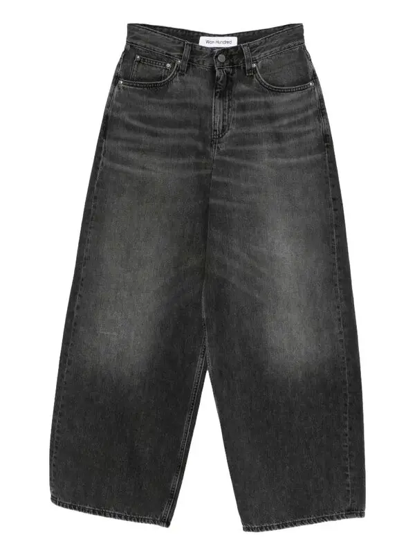 WON HUNDRED Lyon Slop Jeans - Black