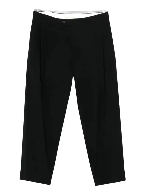 BRIGLIA 1949 Arnos Pleated Trousers - Black