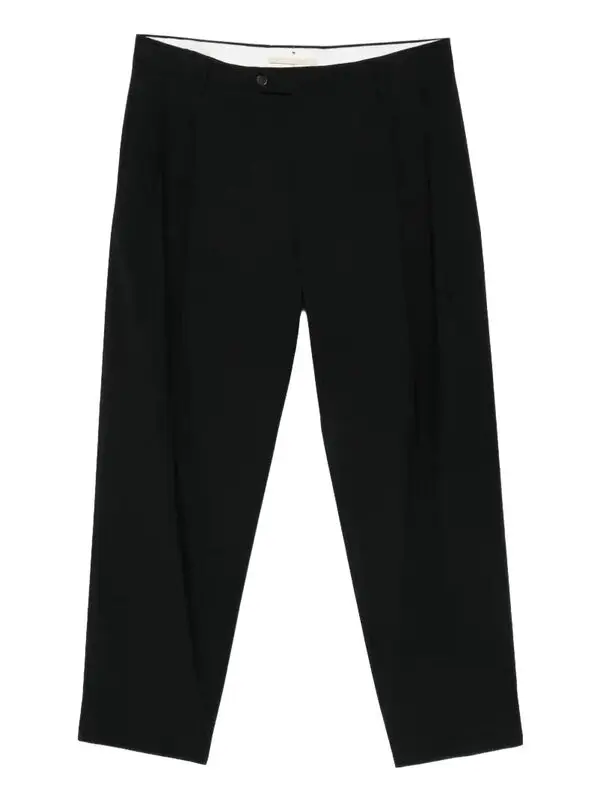BRIGLIA 1949 Arnos Pleated Trousers - Black