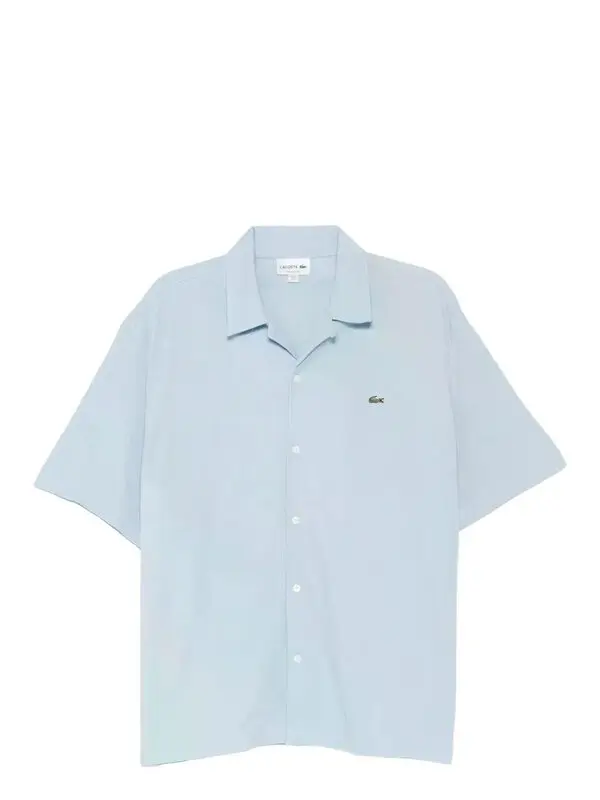 Lacoste Logo-embroidered Shirt - Blue