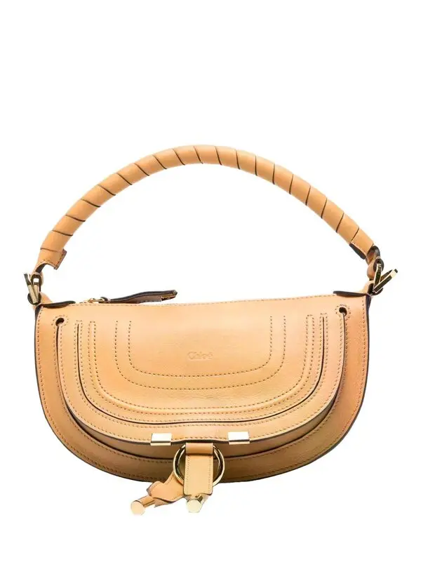 Chloé Mini Marcie Stitched Tote Bag - Neutrals