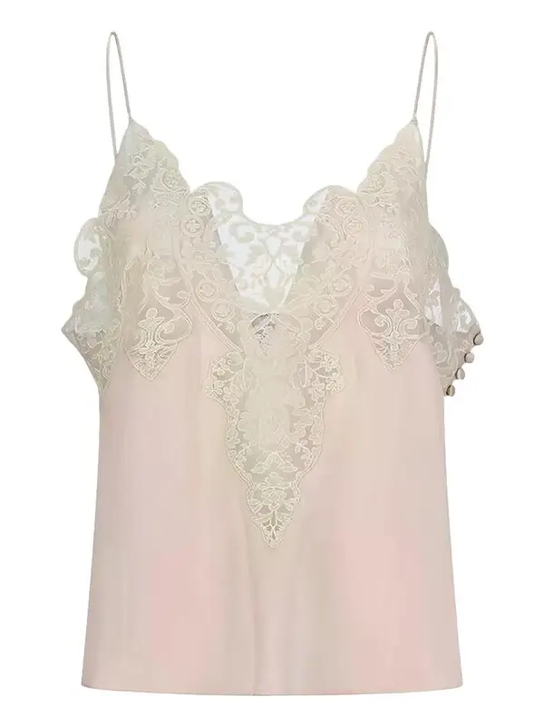 Chloé Lace Top - Pink