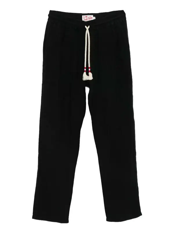 MC2 SAINT BARTH Calais Drawstring Trousers - Black