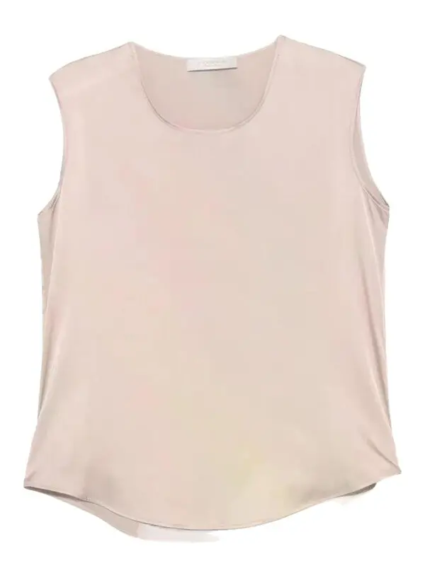 D.exterior Sleeveless Top - Neutrals