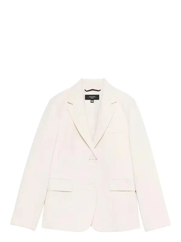 Max Mara Flap-pocket Blazer - Neutrals