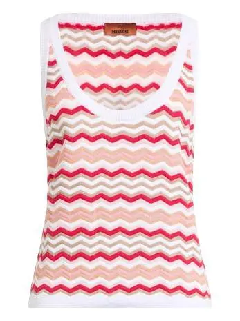 Missoni Intarsia-knit Top - Off White