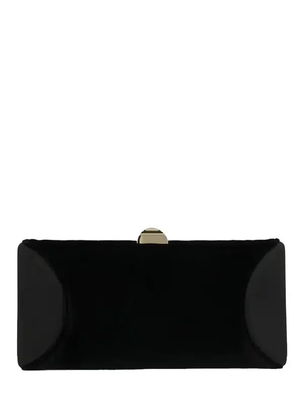 Rodo Tube Clutch Bag - Black