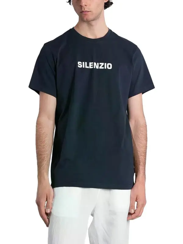 Aspesi Silenzio Round Neck T-shirt - Blue