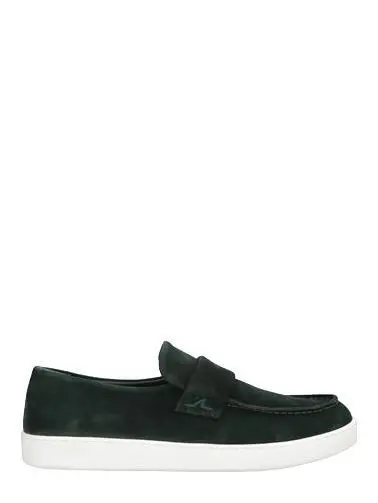 Paul & Shark Loafers In Cow Leather - Green