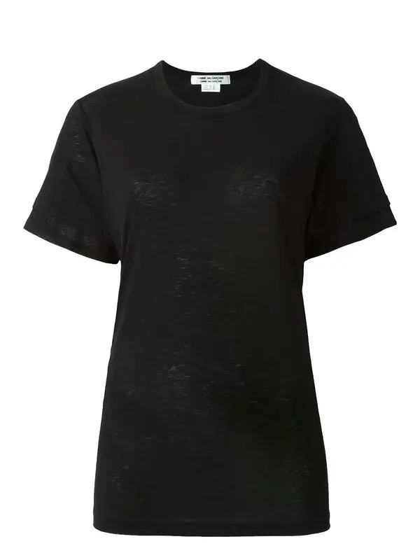 Comme Des Garçons Layered Sleeve T-shirt - Black