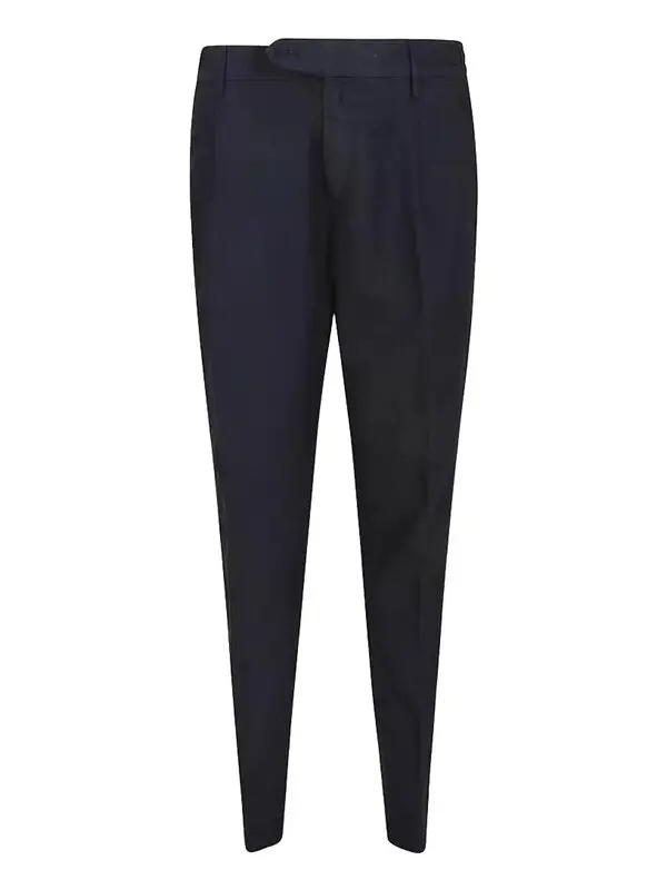 Eleventy Buttoned Trousers - Blue