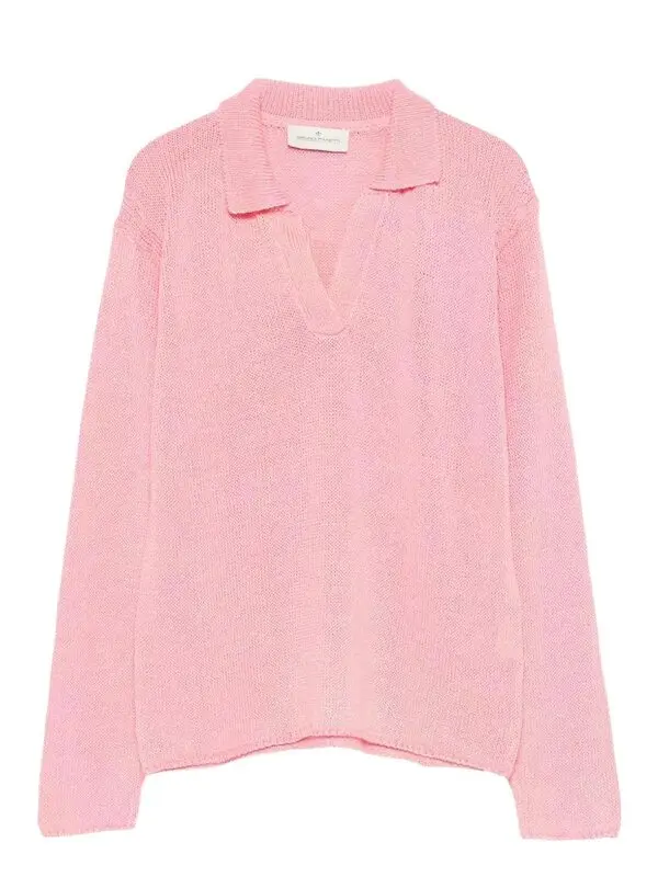 Bruno Manetti Long-sleeve Sweater - Pink
