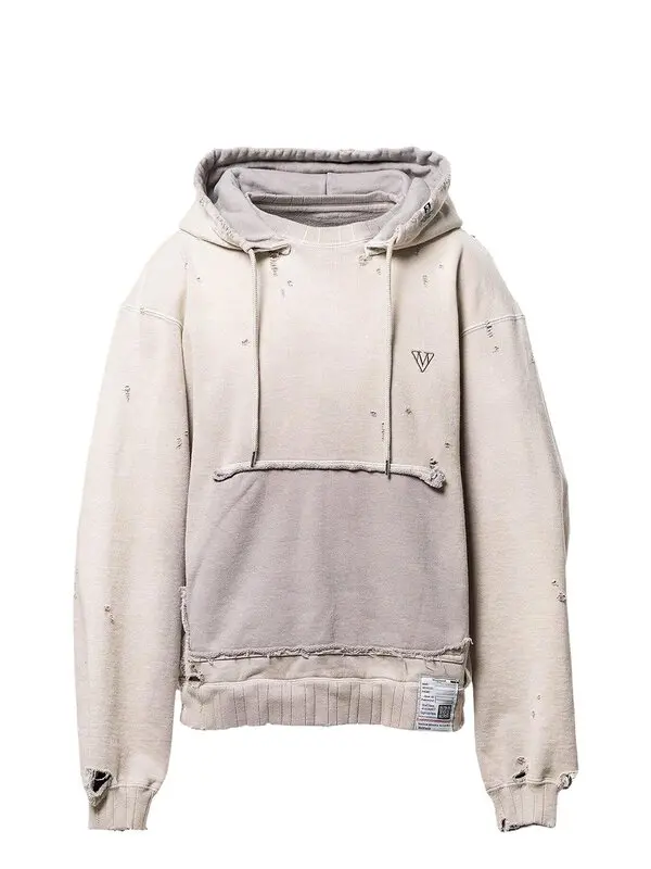 Mihara Yasuhiro Sun Faded Hoodie - Tan