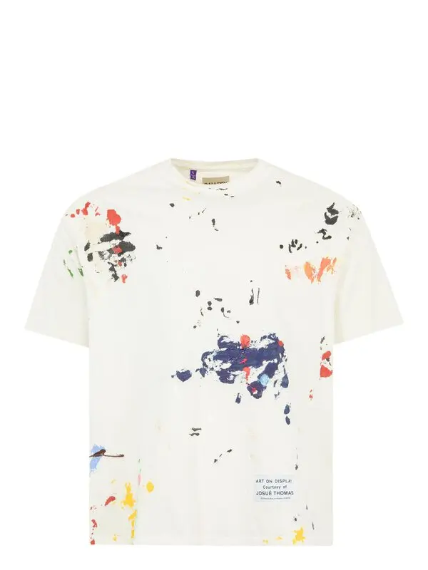 GALLERY DEPT. Rag Appliqued Tee - White