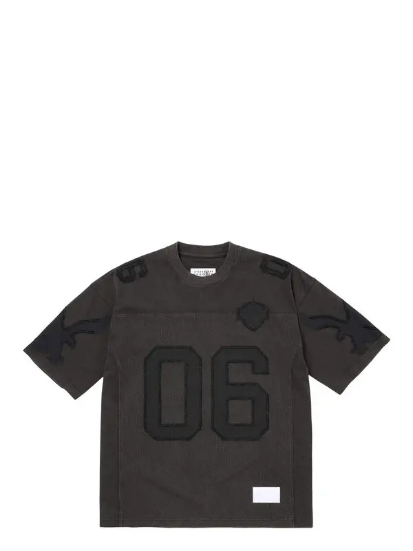 Supreme X Mm6 Maison Margiela Cotton Jersey - Black