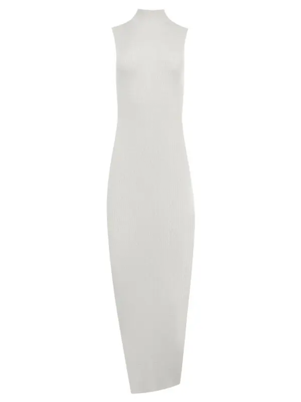 Rick Owens Sl Turtle Dress - White
