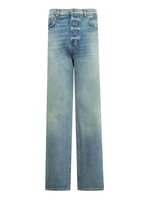 Rhude Relaxed Traxedo Denim - Blue