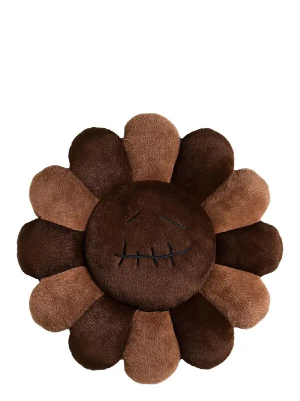 TRAVIS SCOTT X Takashi Murakami Flower Plush - Brown