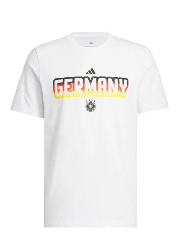 Adidas Fifa World Cup 26 Germany Home Graphic Tee - White