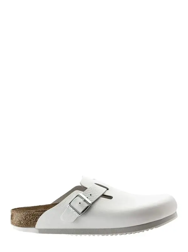 BIRKENSTOCK Boston Soft Footbed Sandal - White