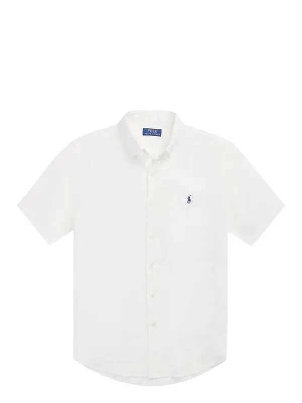 Polo Ralph Lauren Slim Fit Mesh Polo - White