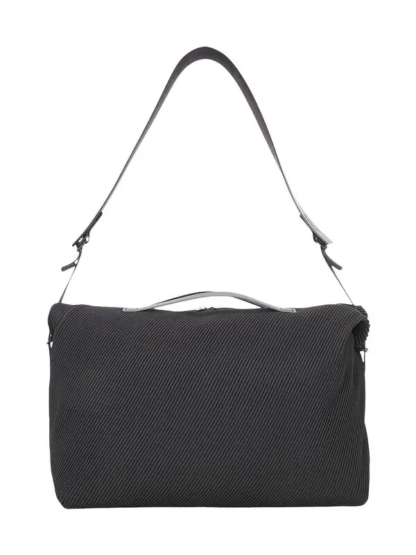 Issey Miyake Pleated Travel Bag - Black