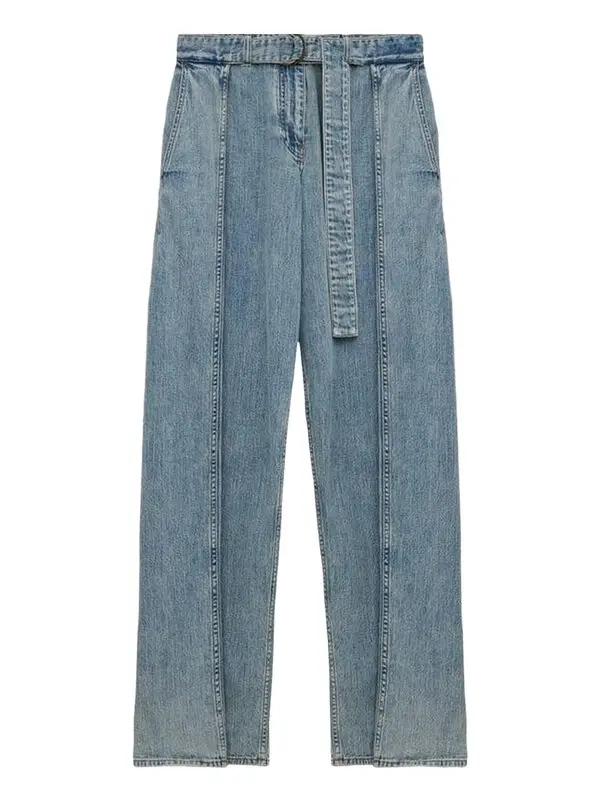 Loewe Belted Jeans - Blue