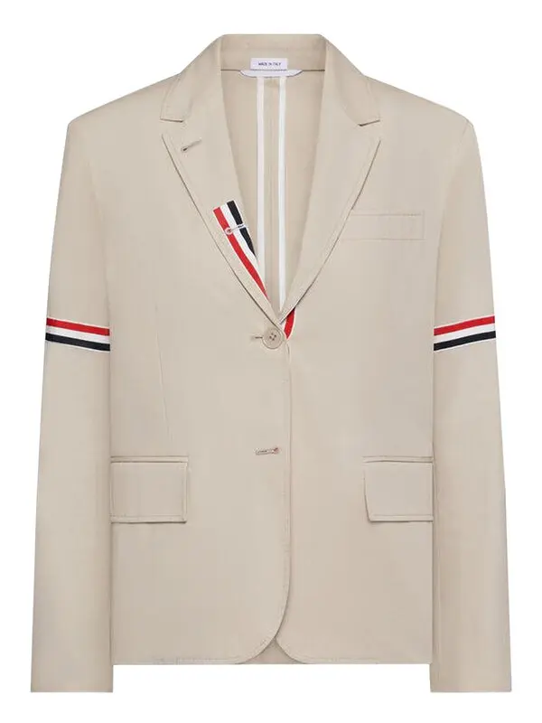 Thom Browne Relaxed Fit Sport Coat - Tan