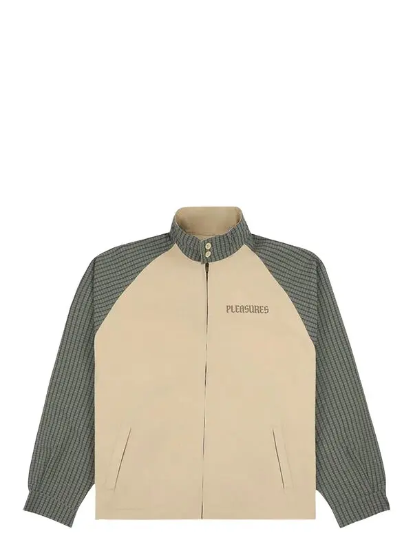 PLEASURES Town Harrington Jacket - Tan