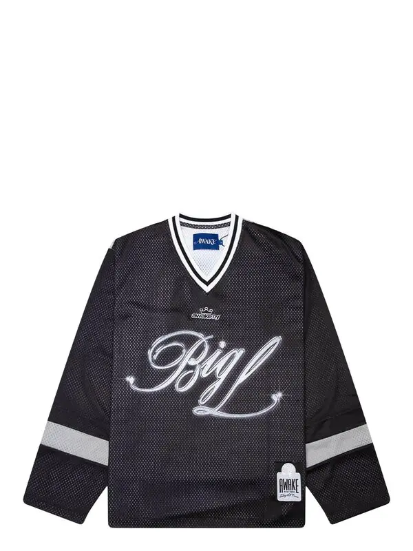 AWAKE NY The Big Picture Hockey Jersey - Black