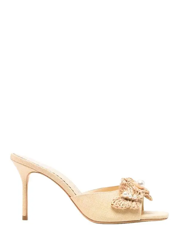 SOPHIA WEBSTER Titania Heeled Sandals - Neutrals
