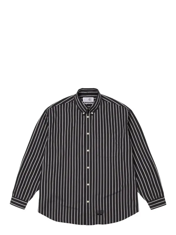 Supreme Striped Shirt - Black