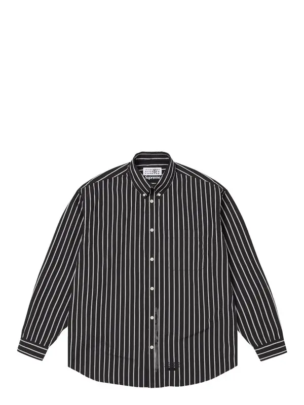 Supreme Striped Shirt - Black
