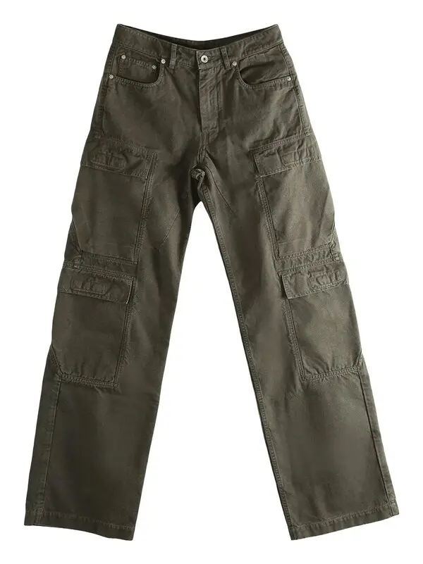 Rick Owens Double Cargo Jeans - Brown