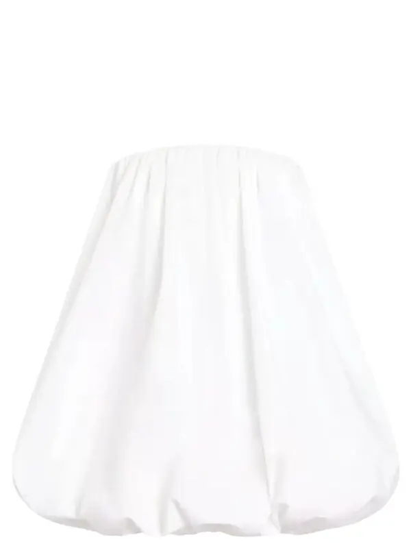 PATOU Bustier Mini Dress - White