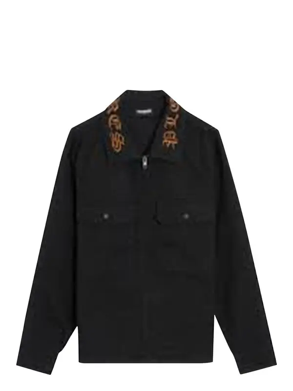 PLEASURES Temper Work Jacket - Black