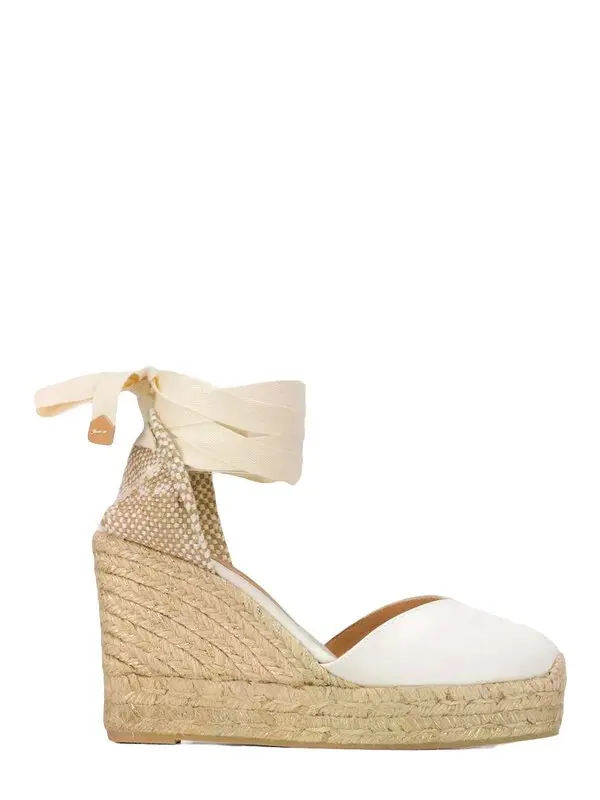 CastaÑer Wedge Espadrilles - White