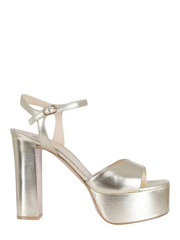 Roberto Festa Heeled Sandal - Silver