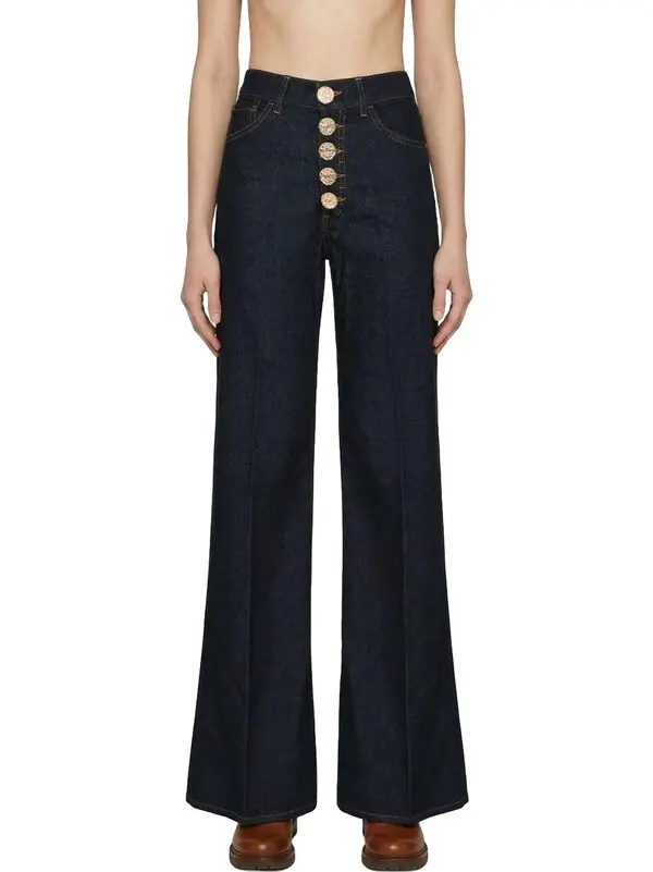 DONDUP Flared Denim Jeans - Blue