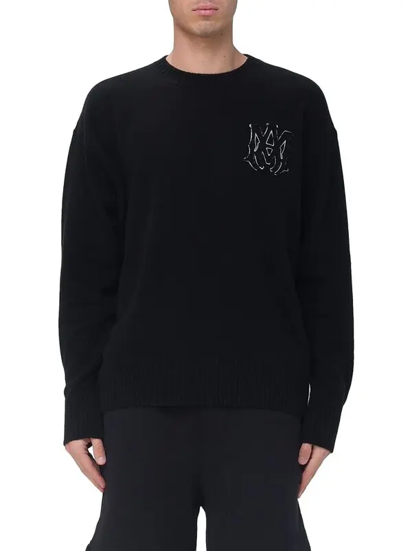 Amiri Pullover Sweater - Black