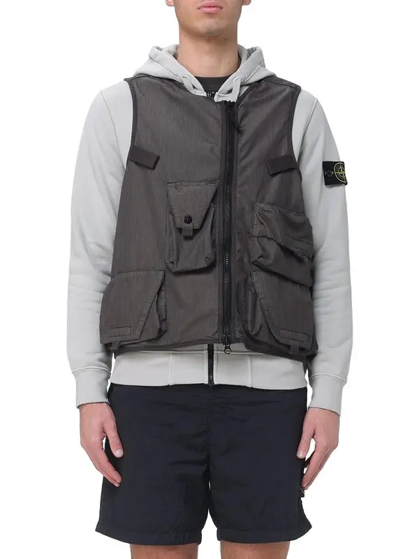 Stone Island Suit Vest - Brown
