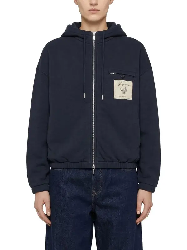 Jacquemus Fleece Sweatshirt - Blue