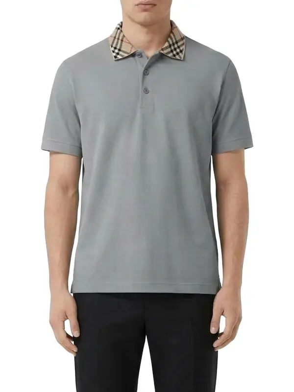 Burberry Polo Shirt - Grey