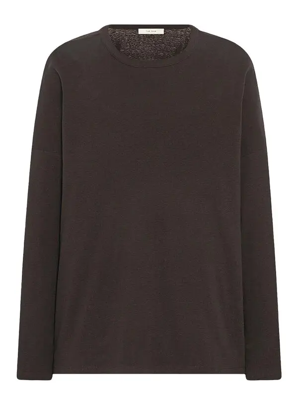 THE ROW Floris Top - Brown