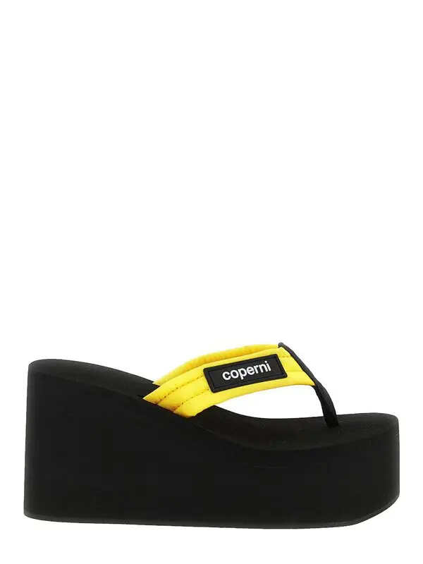 Coperni Heeled Sandal - Yellow