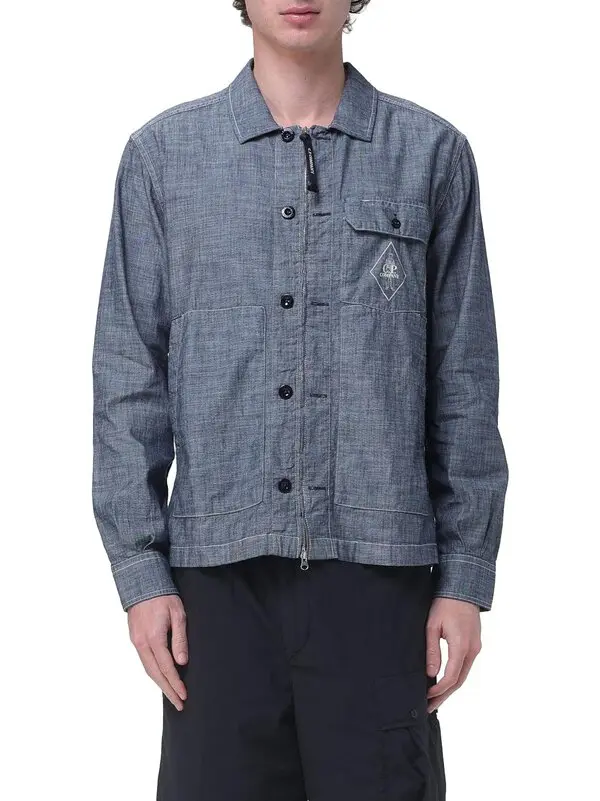 C.P. COMPANY Chambray Shirt - Blue