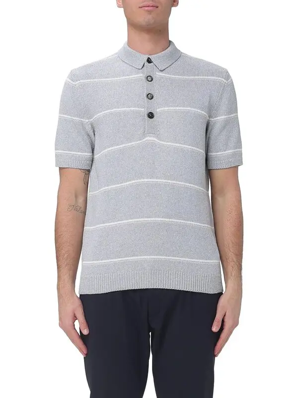 Eleventy Polo Shirt - Grey